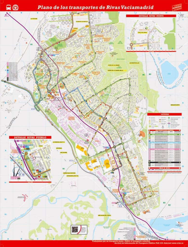Cambios en las líneas de autobuses de Rivas Vaciamadrid MiraCorredor