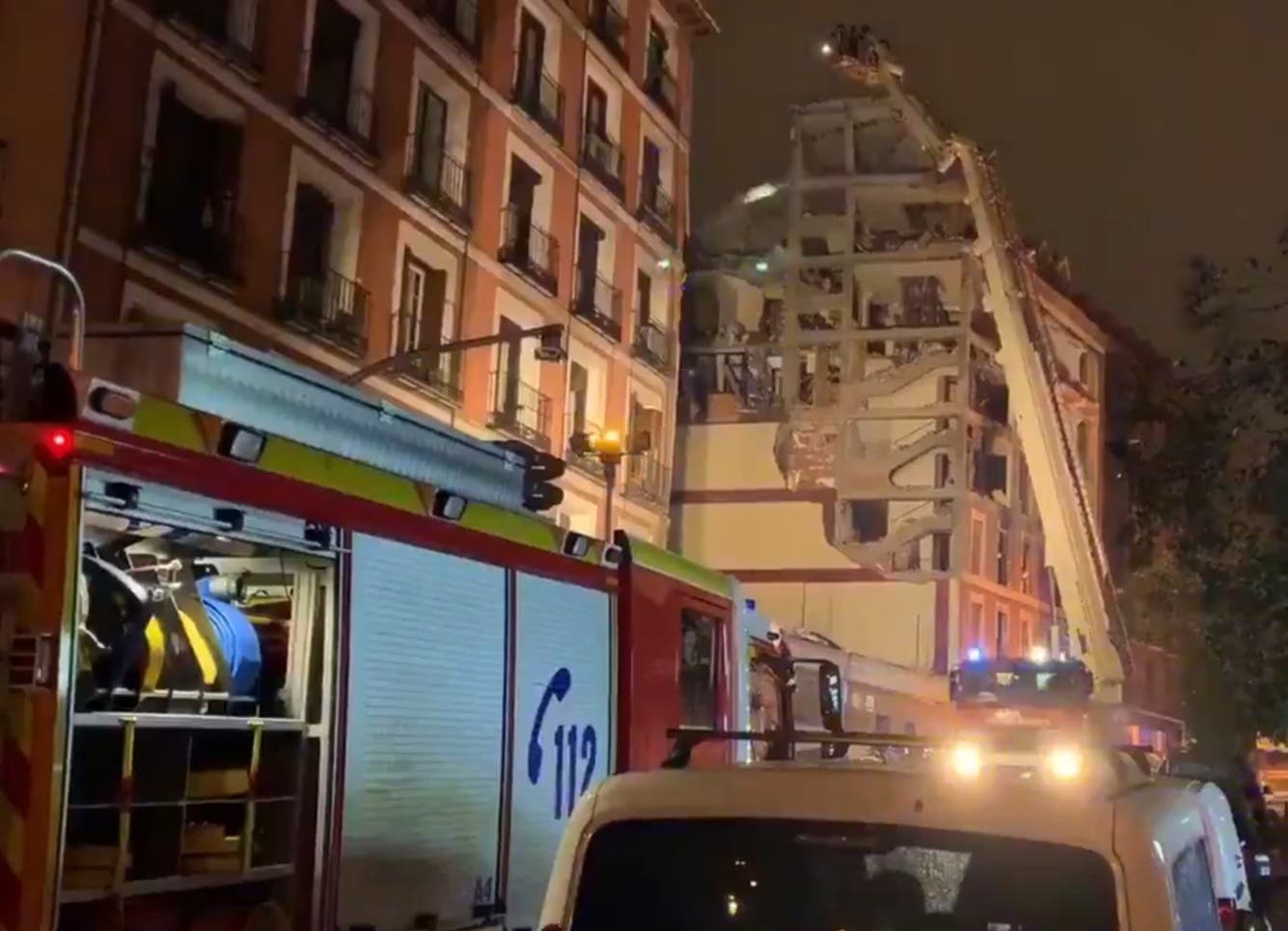 La explosión en un edificio de Madrid deja finalmente tres muertos ...