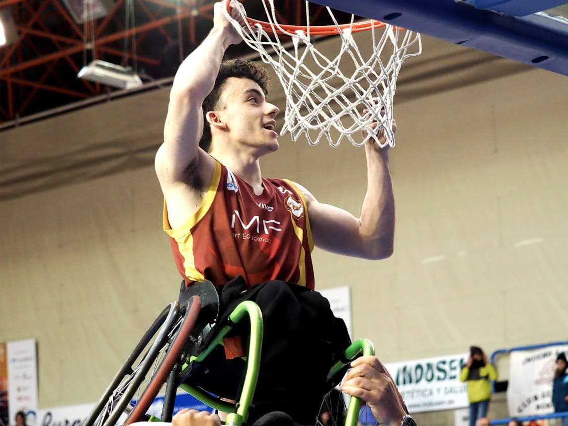 Samuel Pariente, el joven de Torrejón que sigue sumando éxitos en el baloncesto en silla de ...