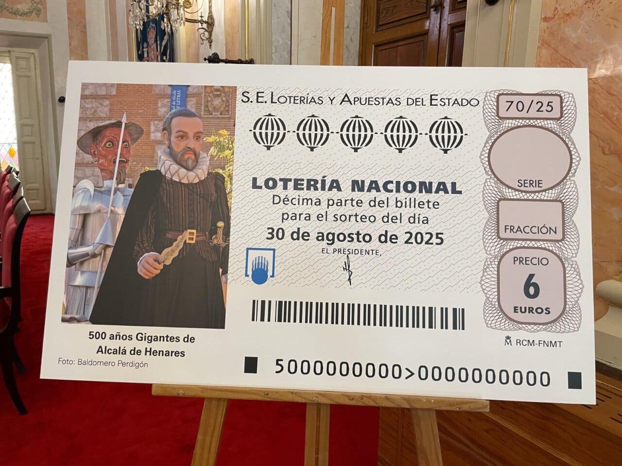 Los Gigantes de Alcalá de Henares protagonizan un décimo de Lotería ...