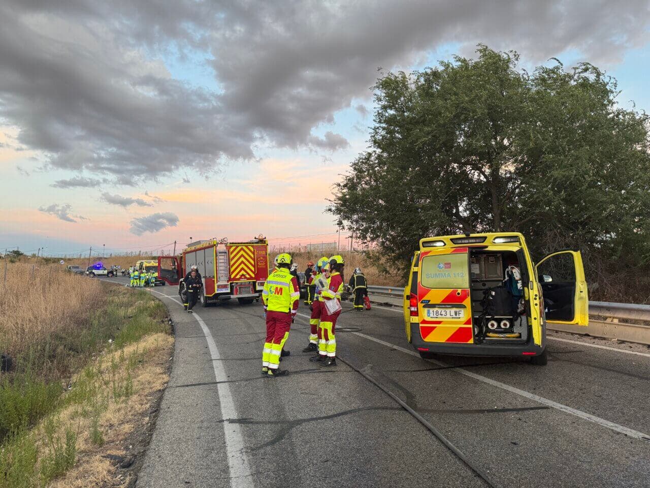 El fallecido en el accidente de Loeches era hermano del exalcalde de Arganda, Guillermo Hita ...